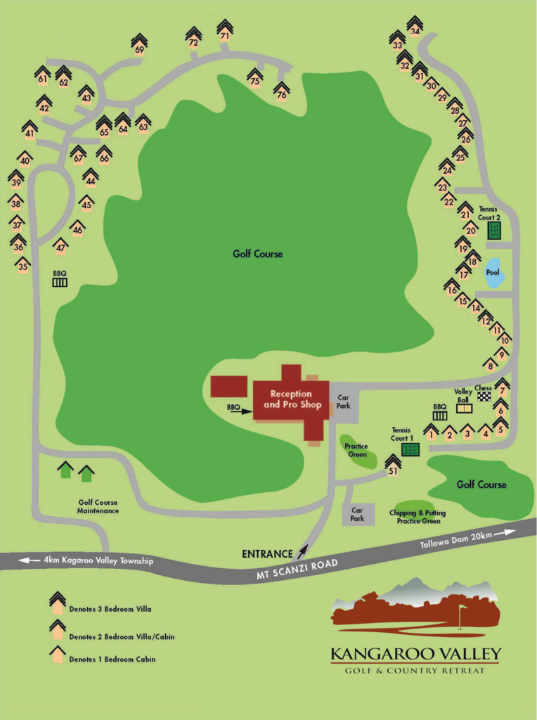 Accommodation - Kangaroo Valley Golf & Country Retreat