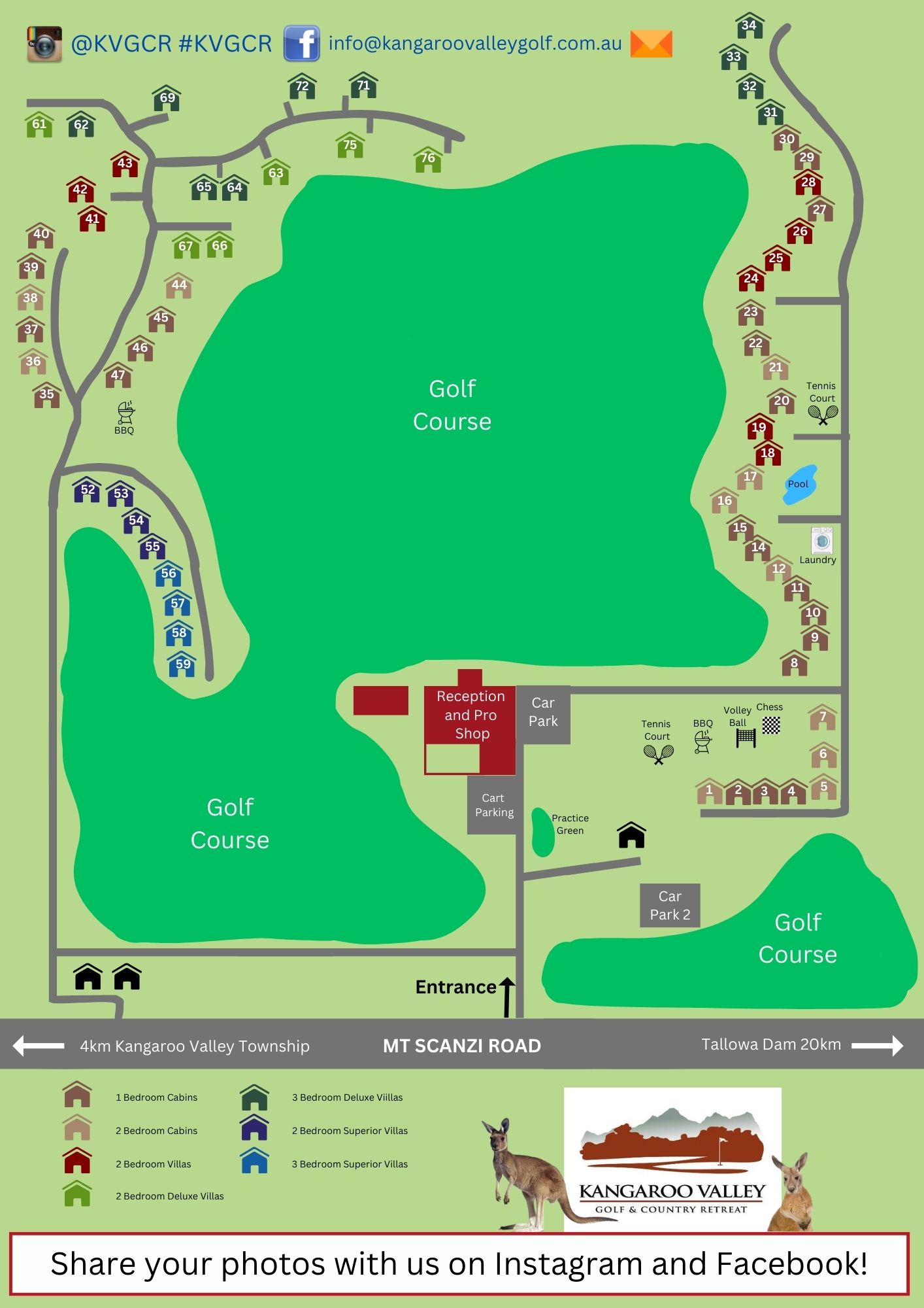 Accommodation – Kangaroo Valley Golf & Country Retreat